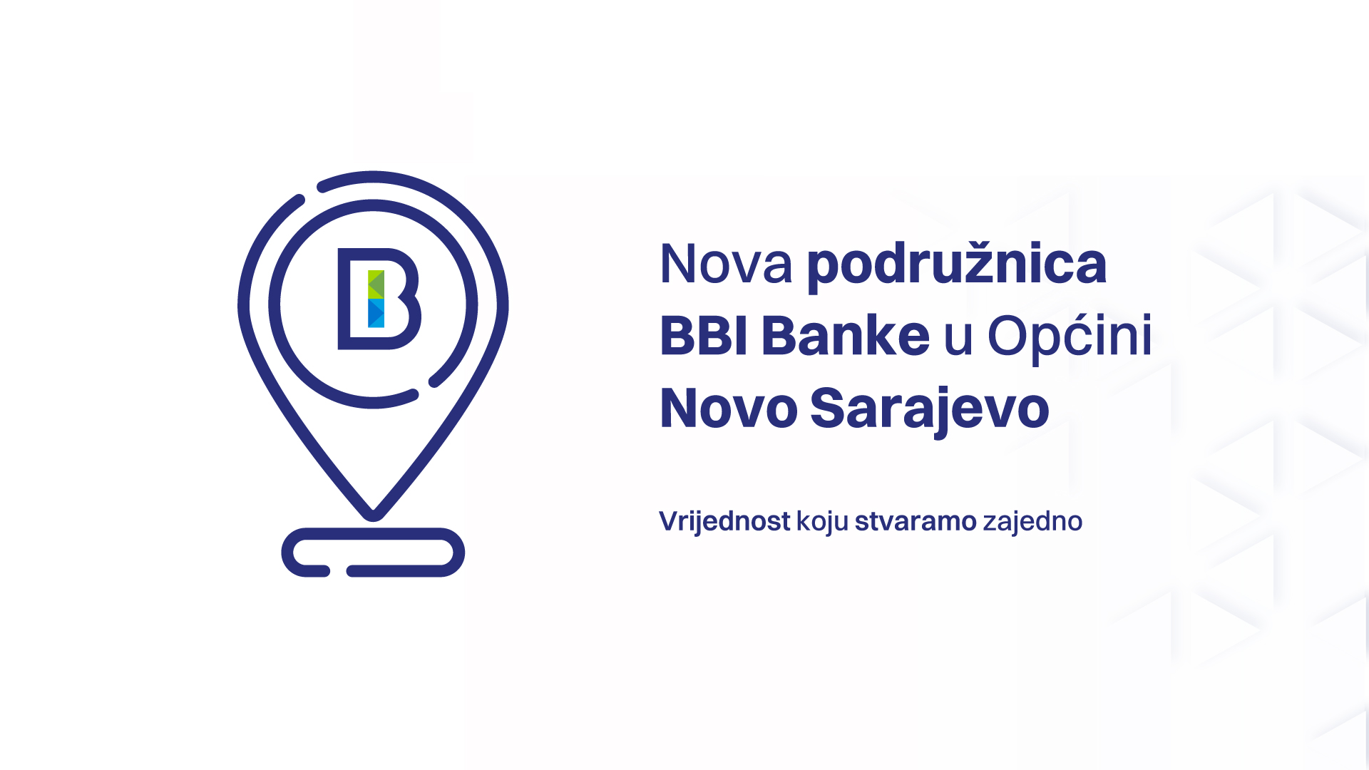 Nova podružnica BBI Banke u Općini Novo Sarajevo | Bosna Bank International