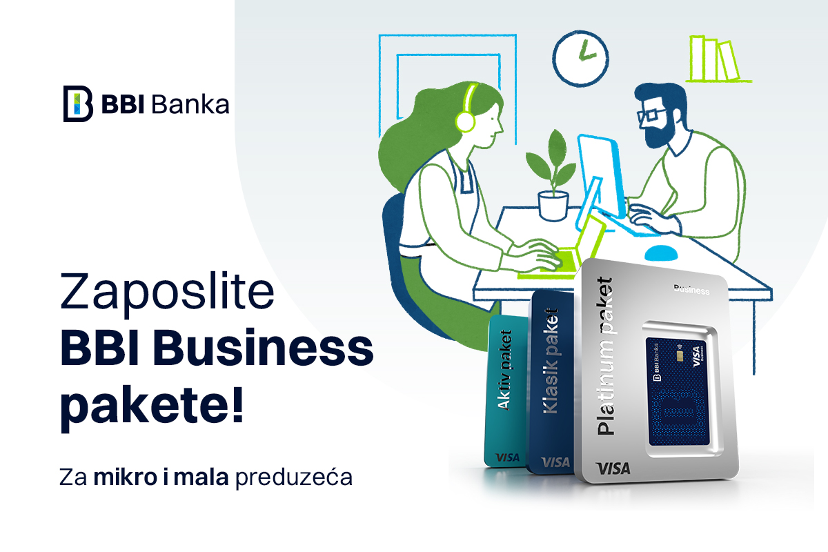 Zaposlite BBI Business pakete za jednostavnije i efikasnije poslovanje ...